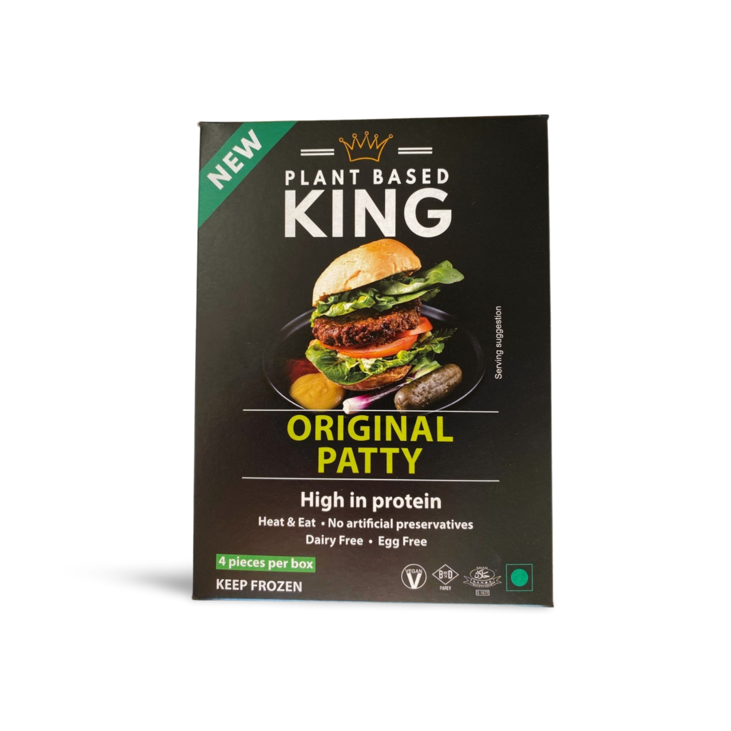 Plant Based King - Original Patty - Bole Foods